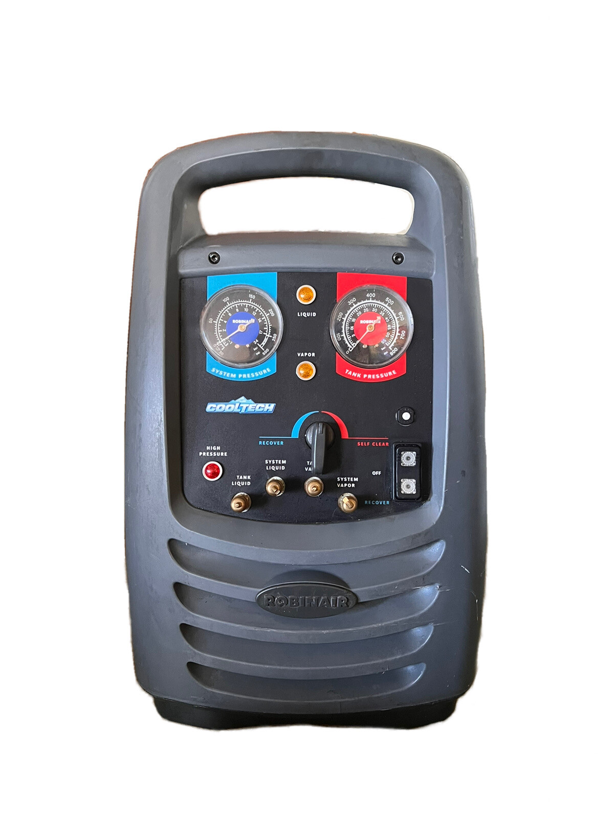 Robinair 25200B Refrigerant Recovery Machine 115 Volt 1 Ph Government ...