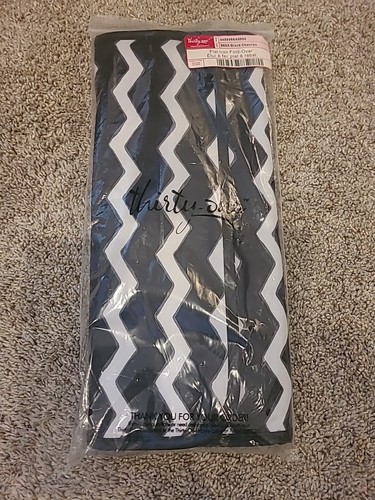 Thirty One Black Chevron Flat Iron Fold-Over | eBay