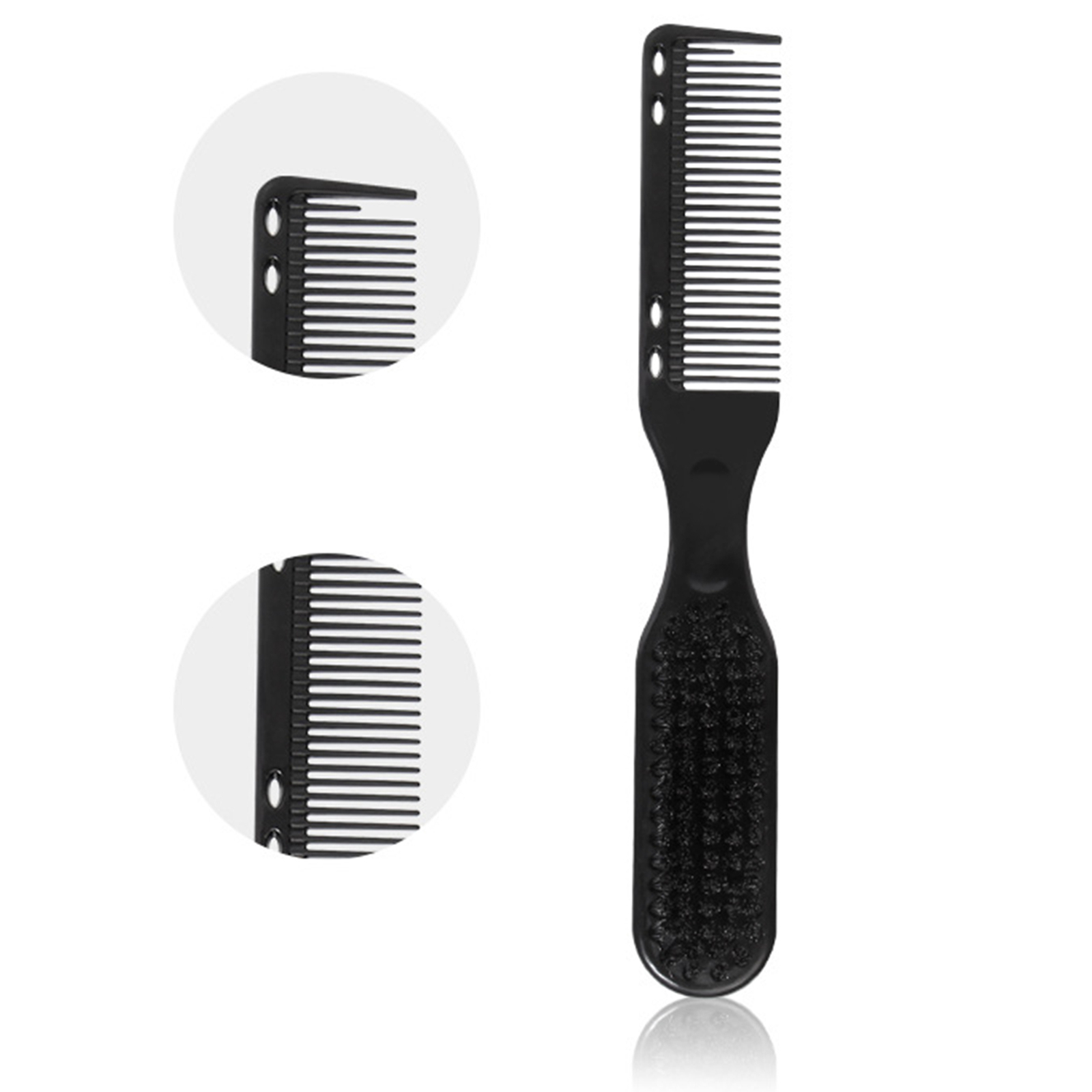 Hair Comb Anti-slip Hair-beauty Double Side Beard Styling Brush Hair ...