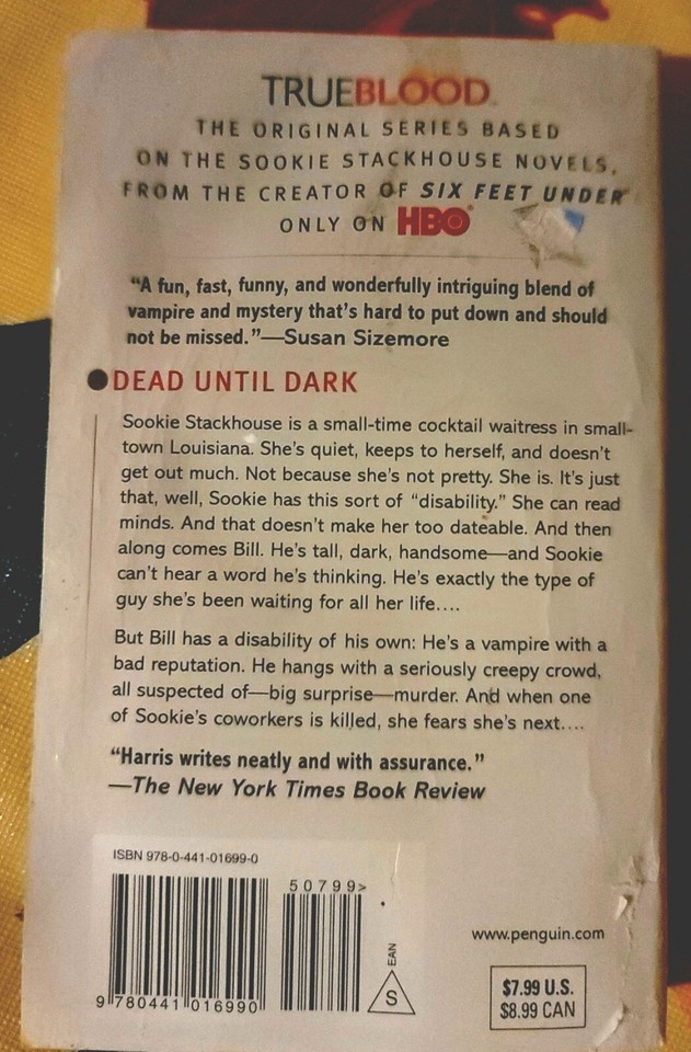 Sookie Stackhouse Southern Vampire Mysteries Ser.: Dead until Dark FREE ...