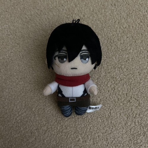 Attack On Titan Mikasa Ackerman Plush Doll Figure Toy Collectible | eBay