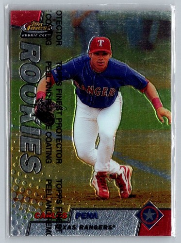 1999 Topps Finest #284 Carlos Pena ROOKIE Texas Rangers | eBay