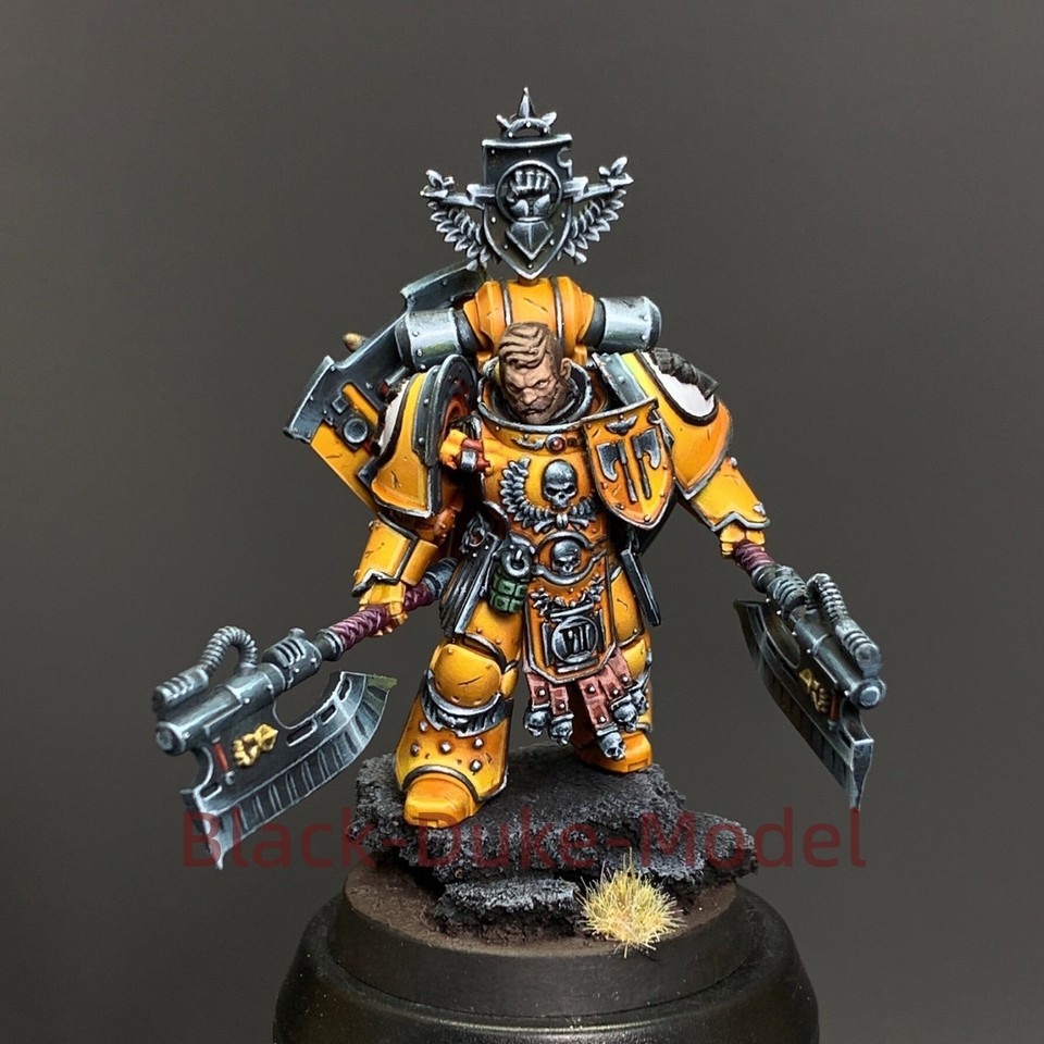 Warhammer 40K Fafnir Rann Space Marines Imperial Fists Presale Painted ...
