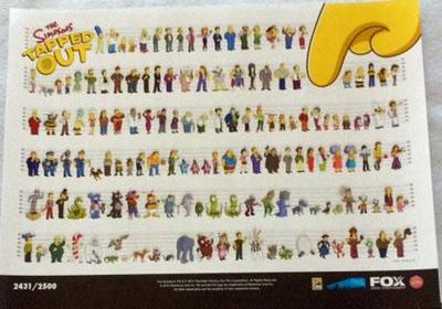 THE SIMPSONS TAPPED OUT -18"x24" Original Promo Poster SDCC 2014 MINT ...