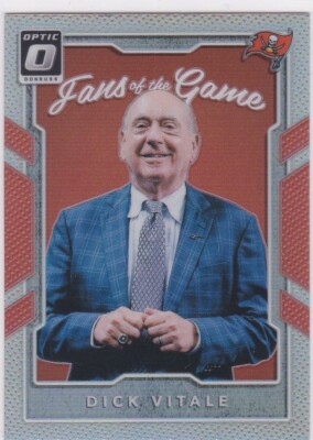 DICK VITALE Donruss Optic PRIZMS Fans of the Game College Basketball Announcer | eBay