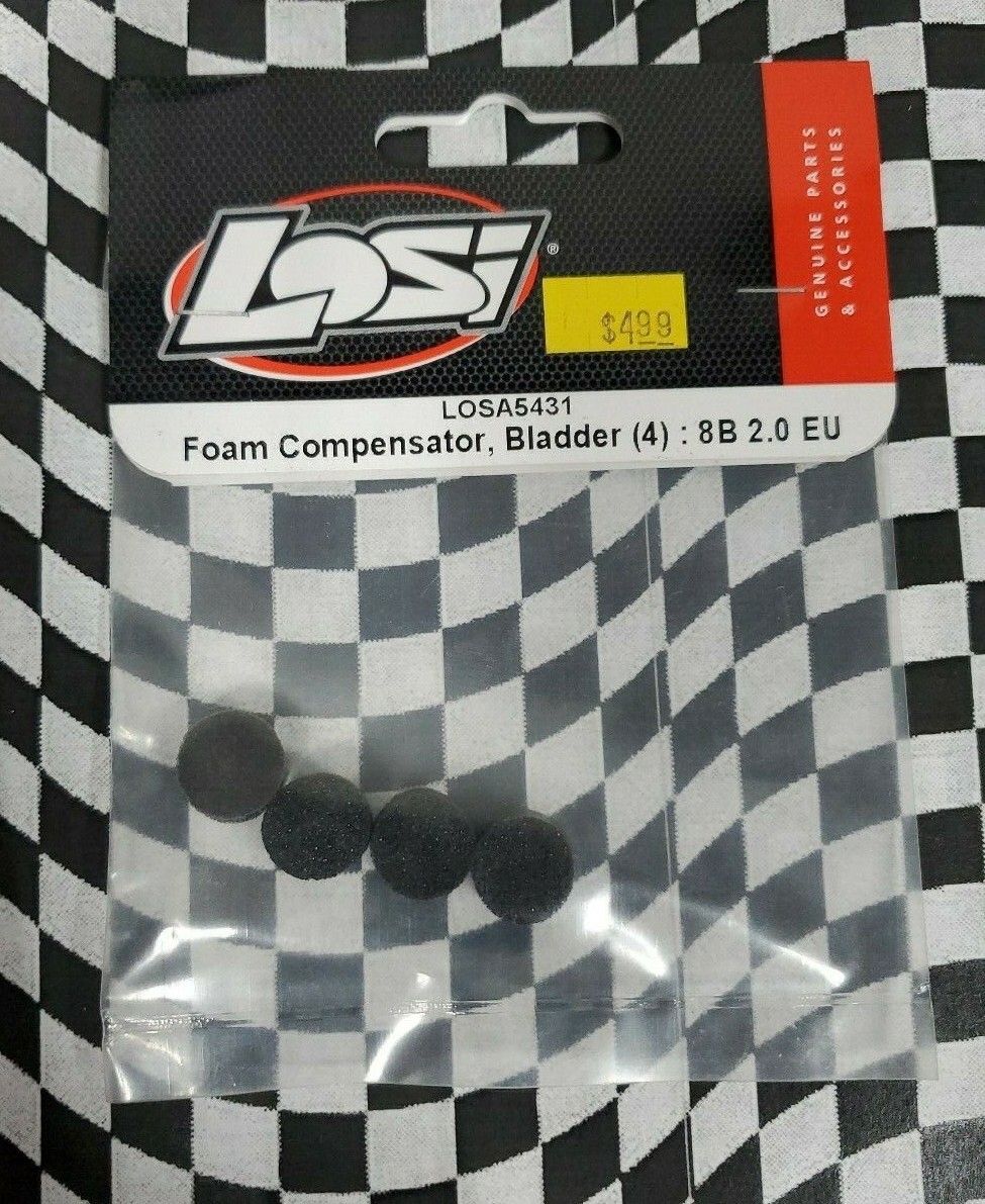 TEAM LOSI LOSA5431 Foam Compensator Bladder 8ight 2.0 Buggy & 8ight-T 2 ...