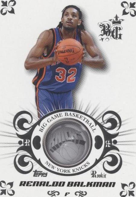 2006-07 Topps Big Game - Rookie Renaldo Balkman #91 /579 (RC) for sale ...