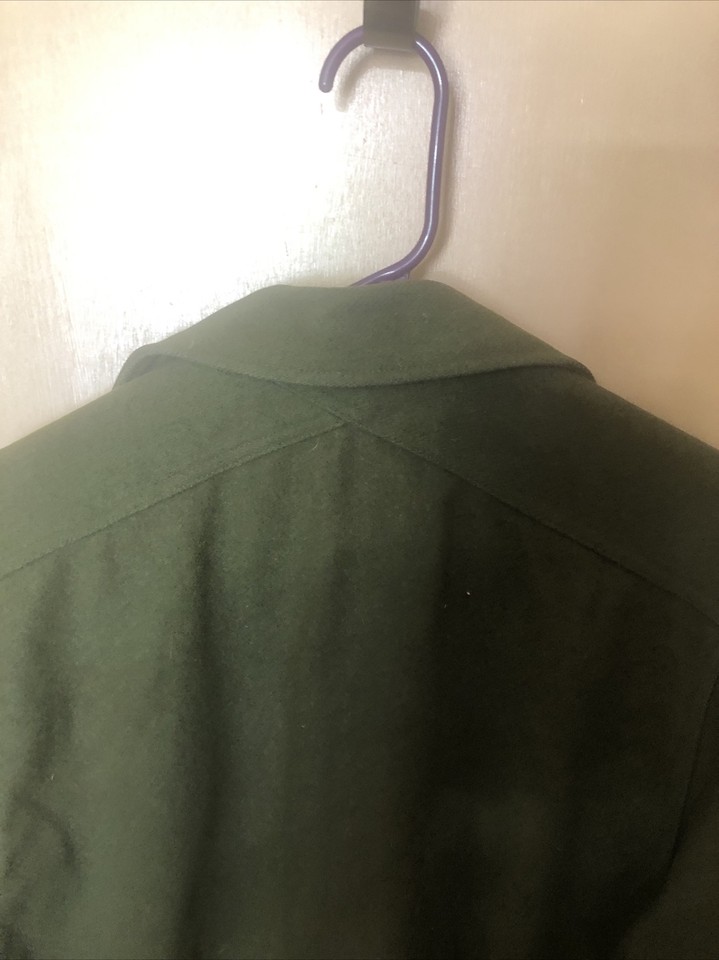 Vintage WWII 1940's 1950's US Army Wool Service Shirt No Tags Great ...