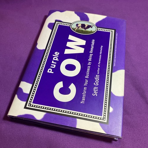 Purple Cow by Seth Godin (Hardcover, 2003) | eBay