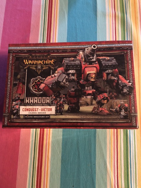 Khador Conquest/victor Colossal Warjack Privateer Press Warmachine ...