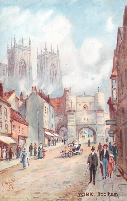 York Yorkshire Bootham England OLD PHOTO | eBay