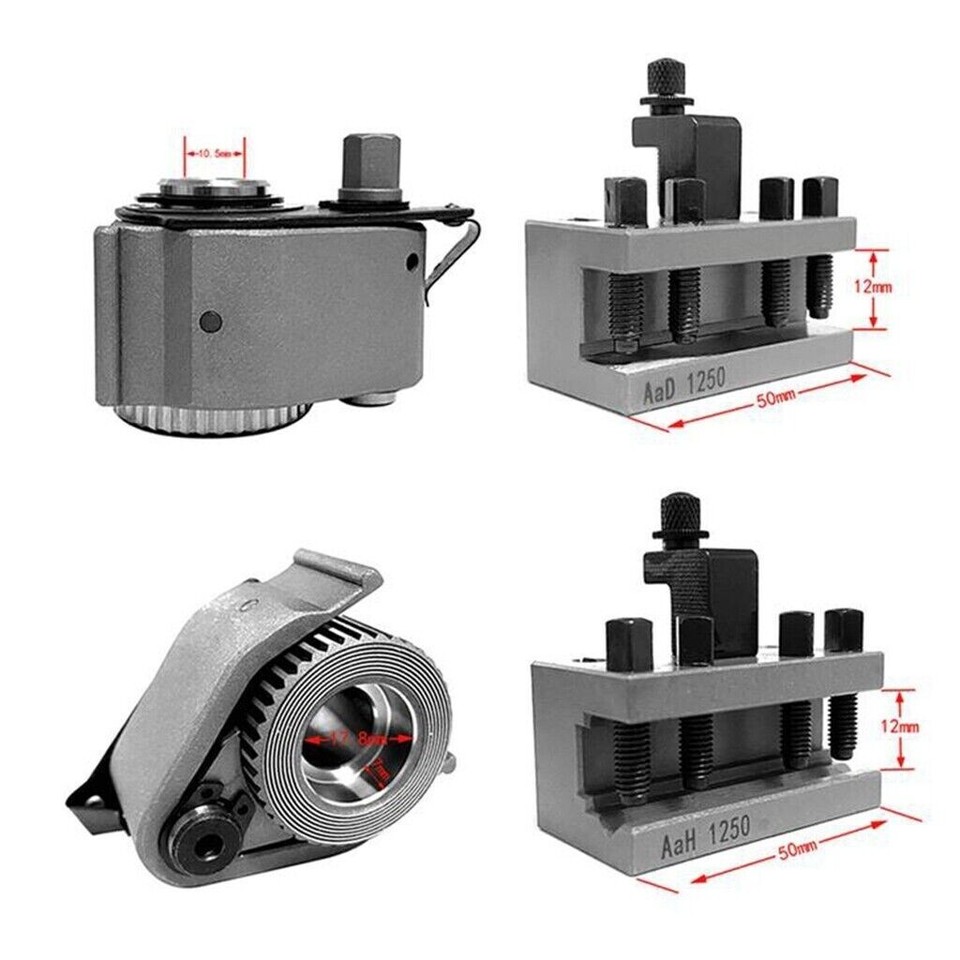 Size Aa Quick Change Tool Post Holder for Mini Lathe Tool Post | eBay