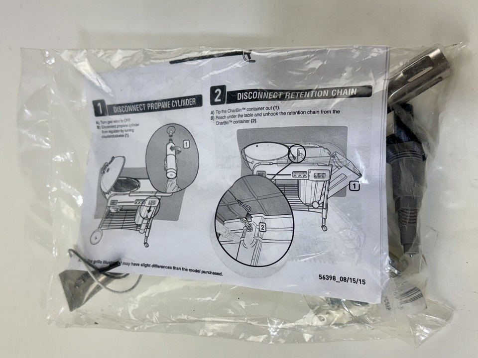 Weber 10401 Replacement Burner Assembly For 22 1/2” Kettle Gas ...