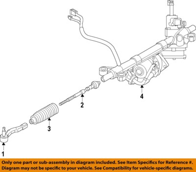 SUBARU OEM 09-21 Forester Steering Gear Linkage-Inner Tie Rod ...