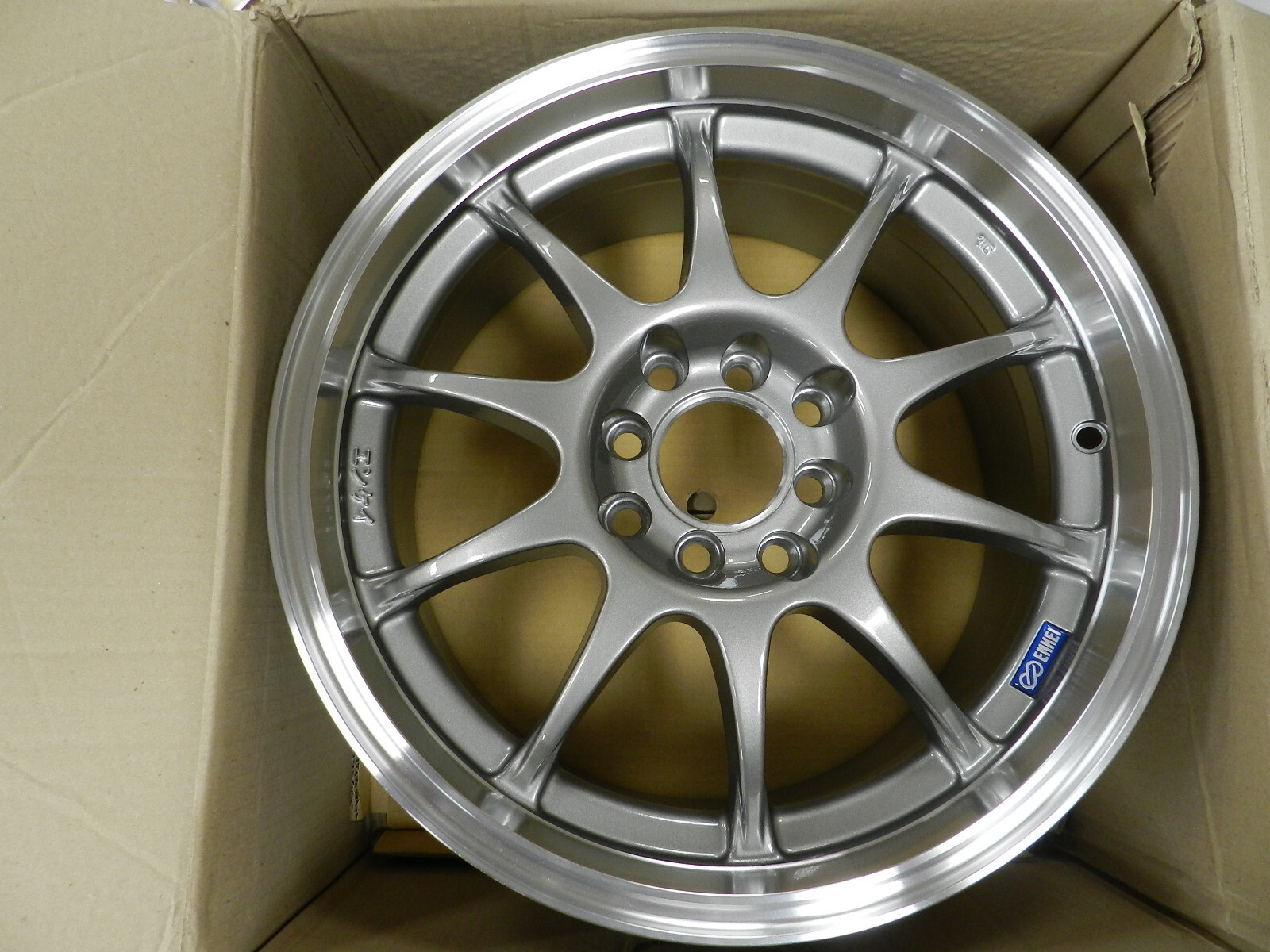 Enkei 409-670-10SP J10 16"x7" Wheel - Silver with Machined Lip NEW | eBay