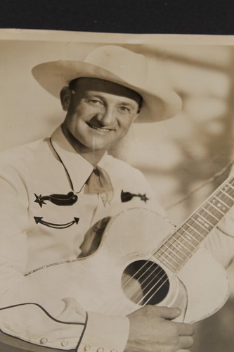 Wilf Carter “Montana Slim” Photo & Original Autograph with band ...