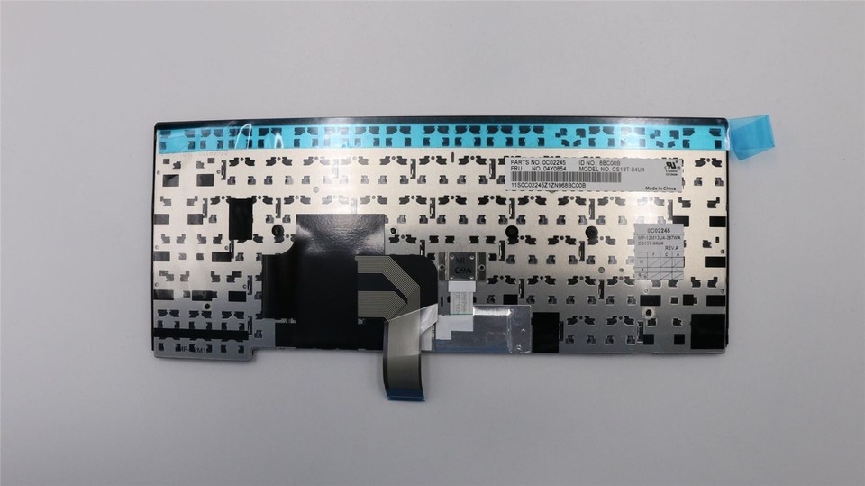 Lenovo ThinkPad T460 L460 Keyboard US International Black 04Y0854 | eBay