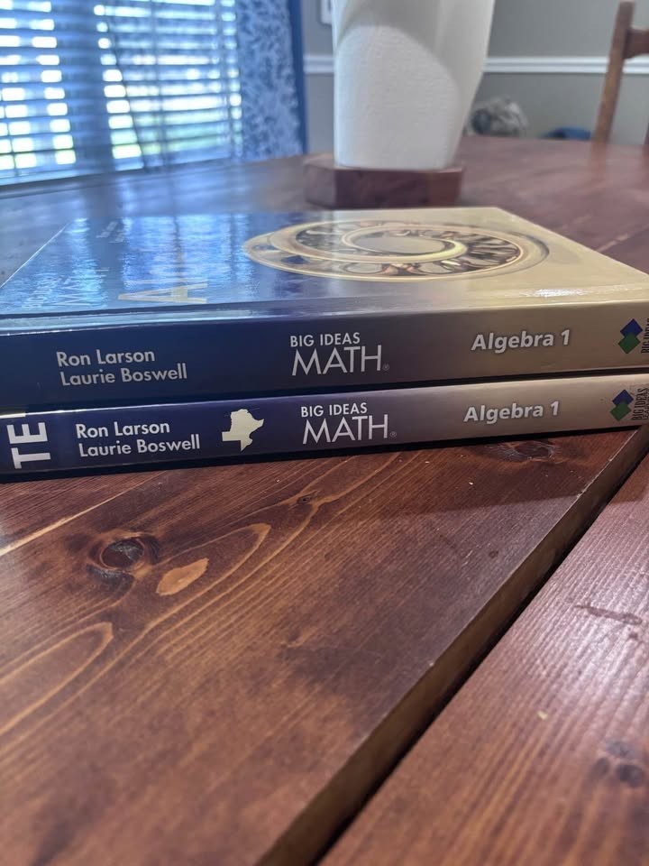 Big Ideas Math Algebra 1 Textbook and Teacher's Edition | eBay