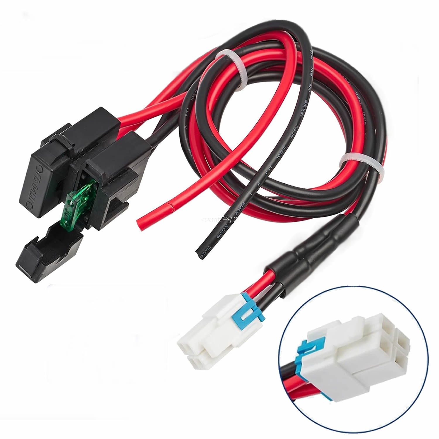 4-Pin CB Radio Power Connector Cable For ICOM IC-7100 7300 7000 7610 ...