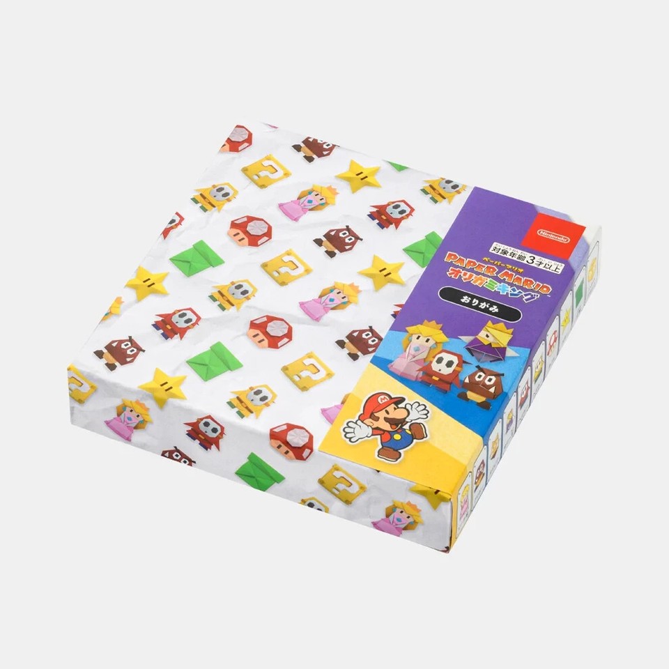 NEW Paper Mario: The Origami King Origami Set [Nintendo TOKYO Exclusive ...