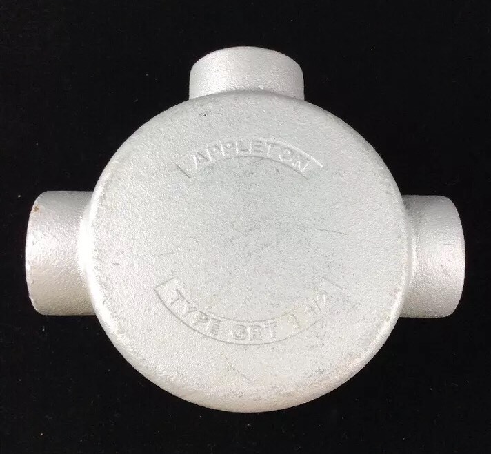 Appleton Electric CONDUIT OUTLET BOX, GR FORM 3, TYPE GRT 1 1/2" NEW ...