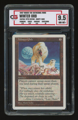 Winter Orb - 5th Fifth Edition MTG - CG 9.5 NM Graded | eBay