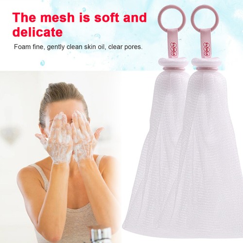Soap Foaming Net Wash Face Washing Tool Blister Bubble Mesh Body ...