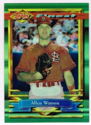 1994 Topps Finest Refractor Allen Watson #331 2958* | eBay