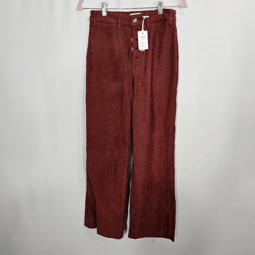 Marine Layer Bridget Corduroy Pants Barn Red 6 | eBay