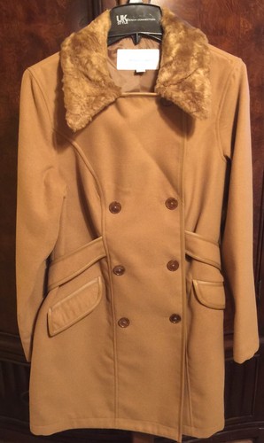 New UK Style French Connection Wool Women's Trench Coat NWT Womens Size ...