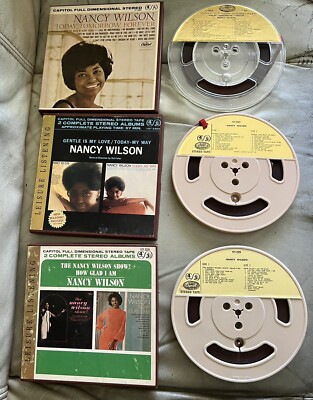 Lot Of 3 - Nancy Wilson - Reel-to-Reel Tapes | eBay