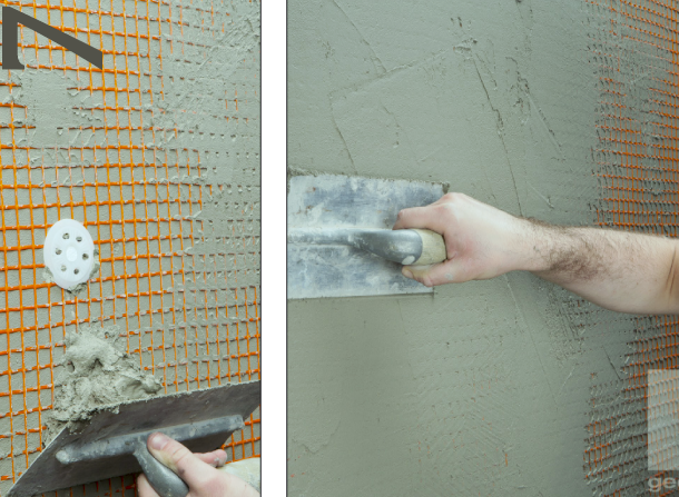 Fibreglass mesh 160g/m2 plaster rendering int / external (buy any size ...