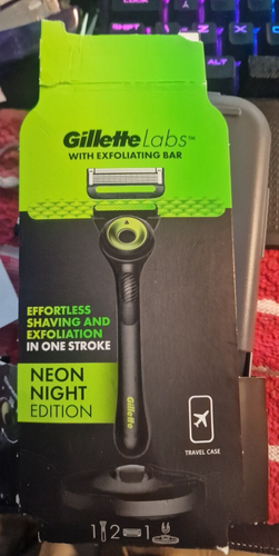 Gillette Labs with Exfoliating Bar Neon Night Edition New 8001090948373 ...