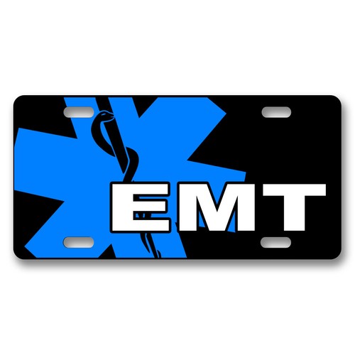 EMT Emergency Medical Technician Custom License Plate | eBay