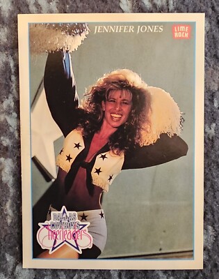 1992 Lime Rock Pro #99 Cheerleaders Dallas Cowboys - Jennifer Jones | eBay
