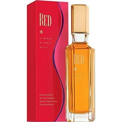 RED * Giorgio Beverly Hills 1.6 oz / 50 ml Eau de Toilette Women ...