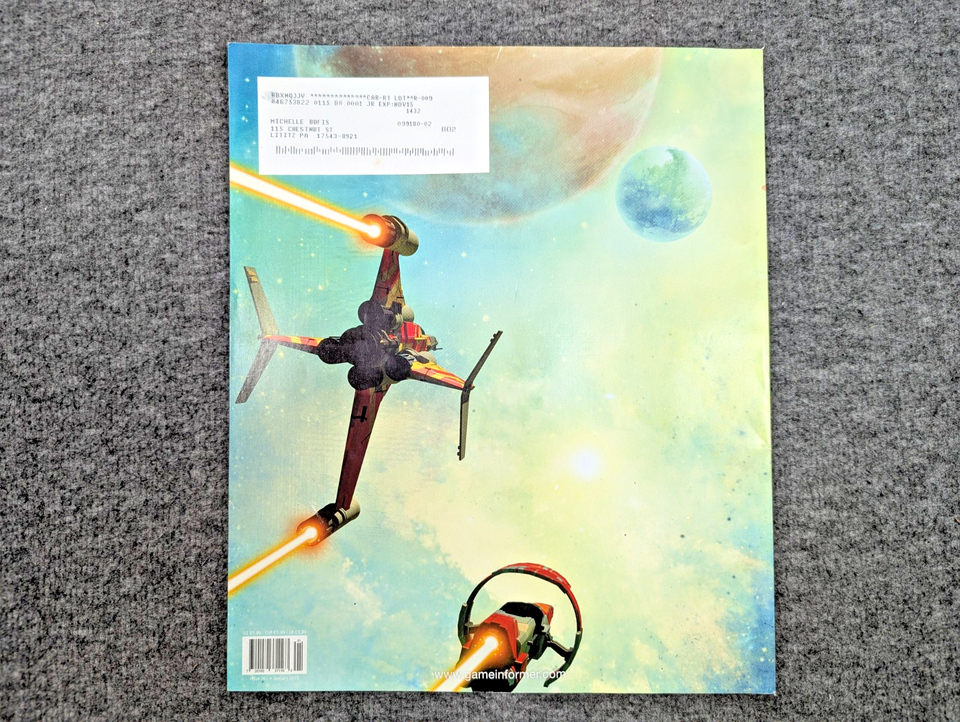 Game Informer Magazine Lot of 6 Issues (2015) Halo, Mafia, Tacoma, Mad ...