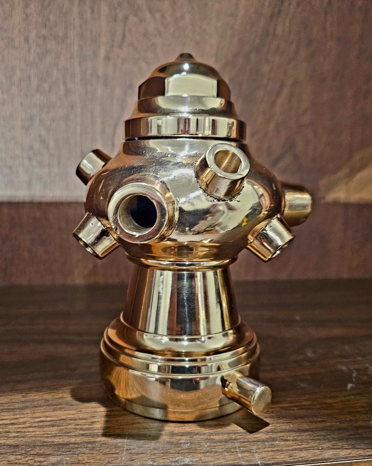 Rare Polished Cellar (bresnan) Nozzle by A.W. Wheaton Brass Works | eBay