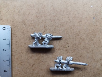 RUNNING SPEARS GOBLINS 15MM MINIATURE DEMONWORLD M13 | eBay