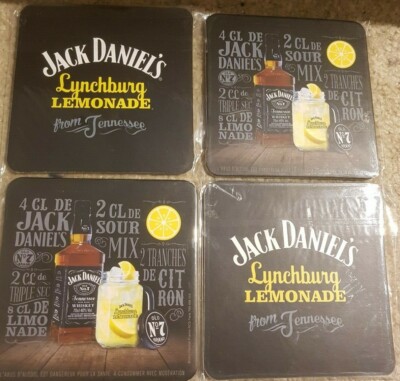 Official Jack Daniel's Lynchburg Lemonade Individually Wrapped Coaster ...