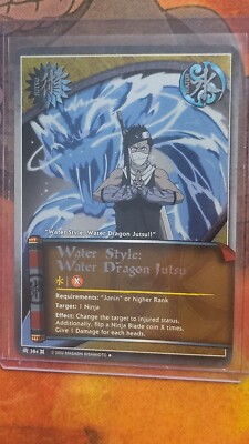 Naruto CCG Water Style: Water Dragon Jutsu 384 Promo Foil NM | eBay