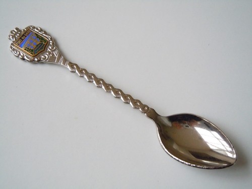 Cucchiaio Da Collezione Souvenir Stemma Pont Du Gard Smalto 11,5 X 2,3 ...