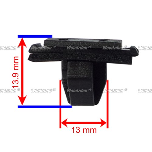 50 Body Side Moulding Clip Nylon Retainer W/ Sealer Fits For Hyundai ...