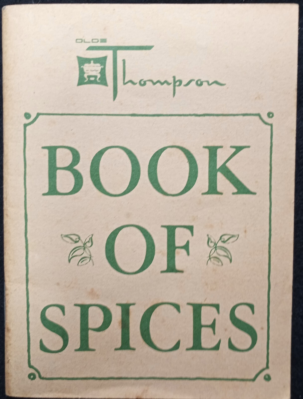 Olde Thomson Book of Spices History Racks Caddies Vintage Book 3x4 ...