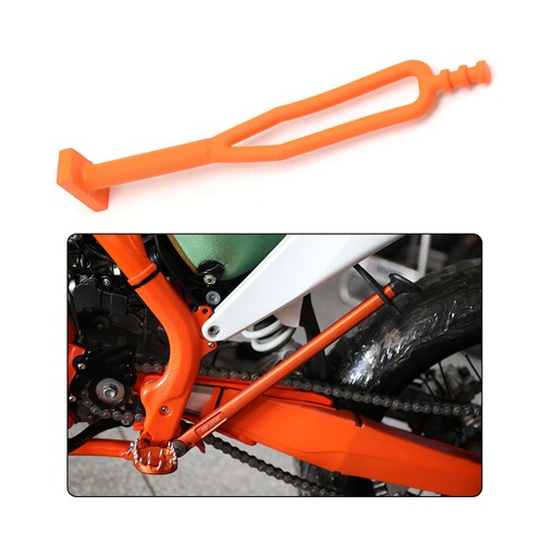 1x Orange Motorcycle Rubber Kickstand Side Stand Strap for EXC XCF XC ...