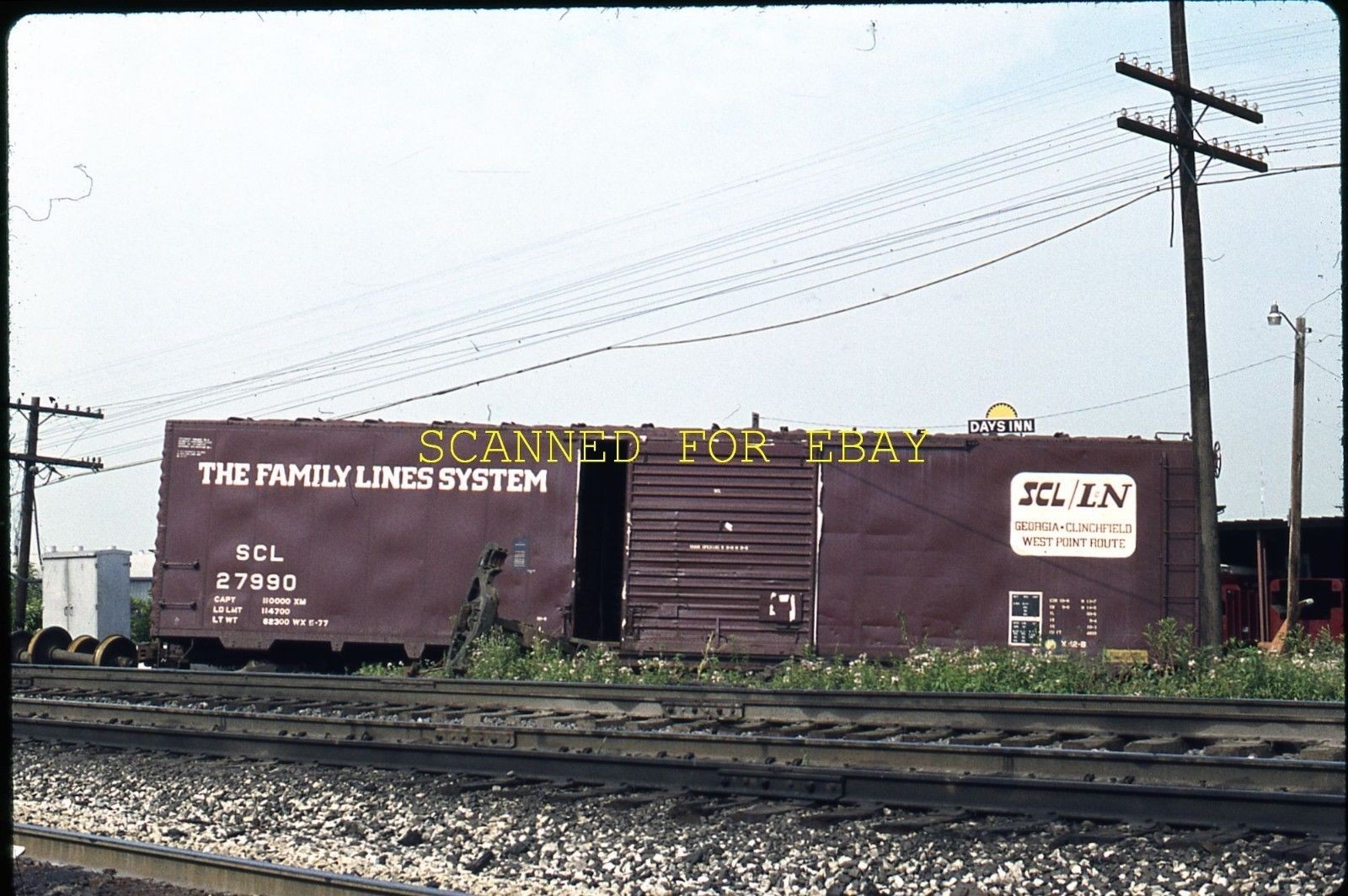 July 79 SCL Clinchfield Route Box Car #27990 Moraine ORIGINAL ...