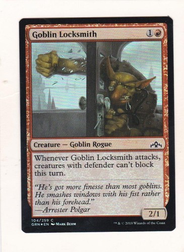 Magic: MTG: Guilds of Ravnica: Foil: Goblin Locksmith | eBay
