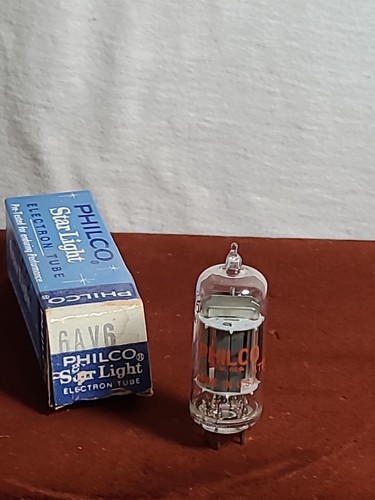 Vintage Philco Radio/TV Vacuum Tube 6AV6 - NOS - Untested -NIB | eBay