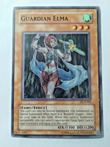 Yu-Gi-Oh! TCG Guardian Elma Dark Crisis DCR-005 Unlimited Common ...