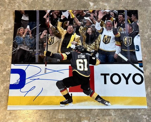 MARK STONE 8 X 10 AUTOGRAPHED PHOTO SIGNED VEGAS GOLDEN KNIGHTS | eBay